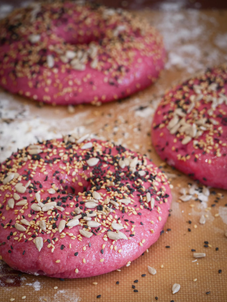 RECETTE BAGEL ROSE - Alice Mabilon